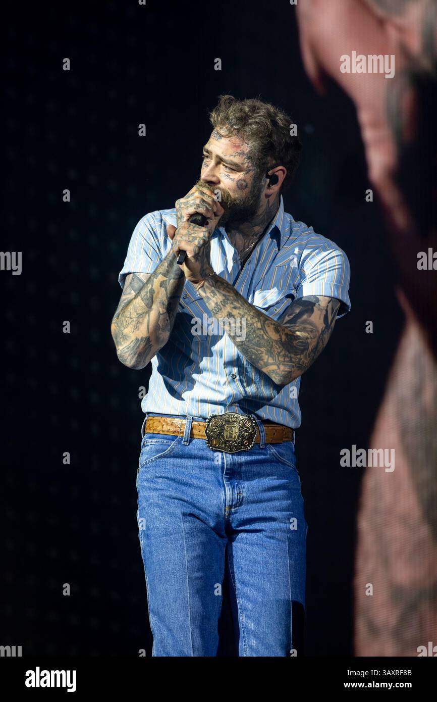 Indio, USA. 20th Apr, 2025. Post Malone (Austin Richard Post) during ...