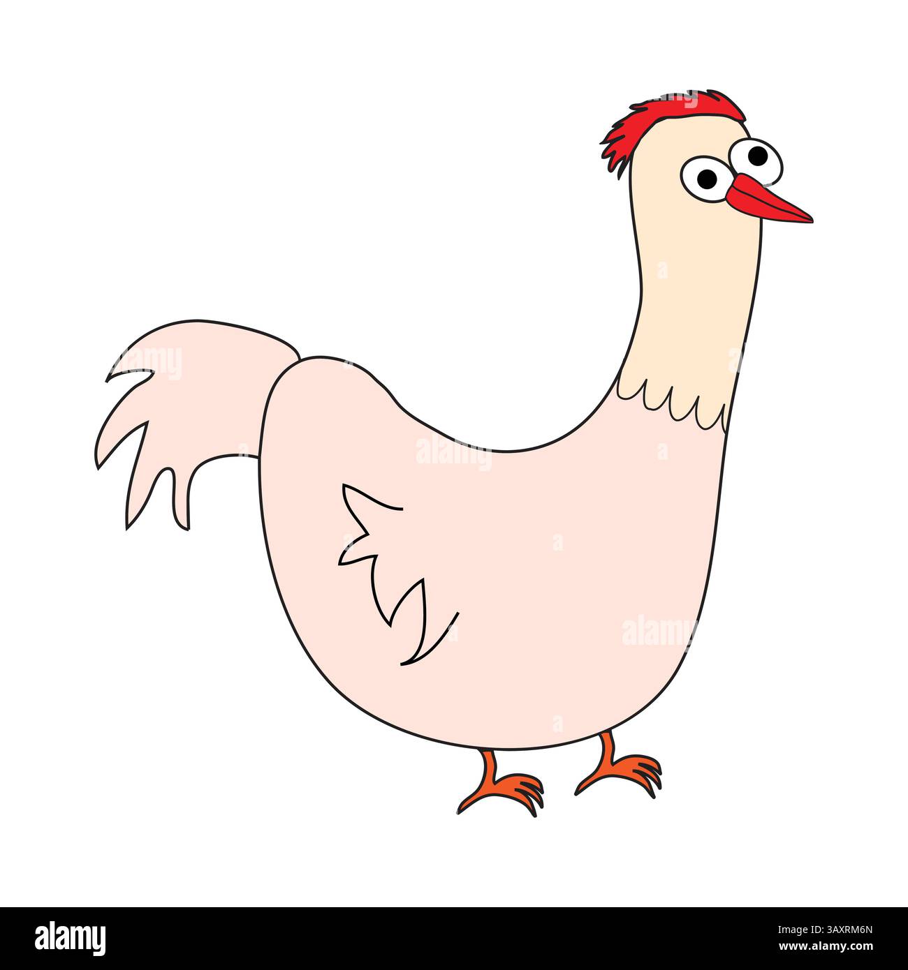 Cartoon hen hi-res stock photography and images - Alamy
