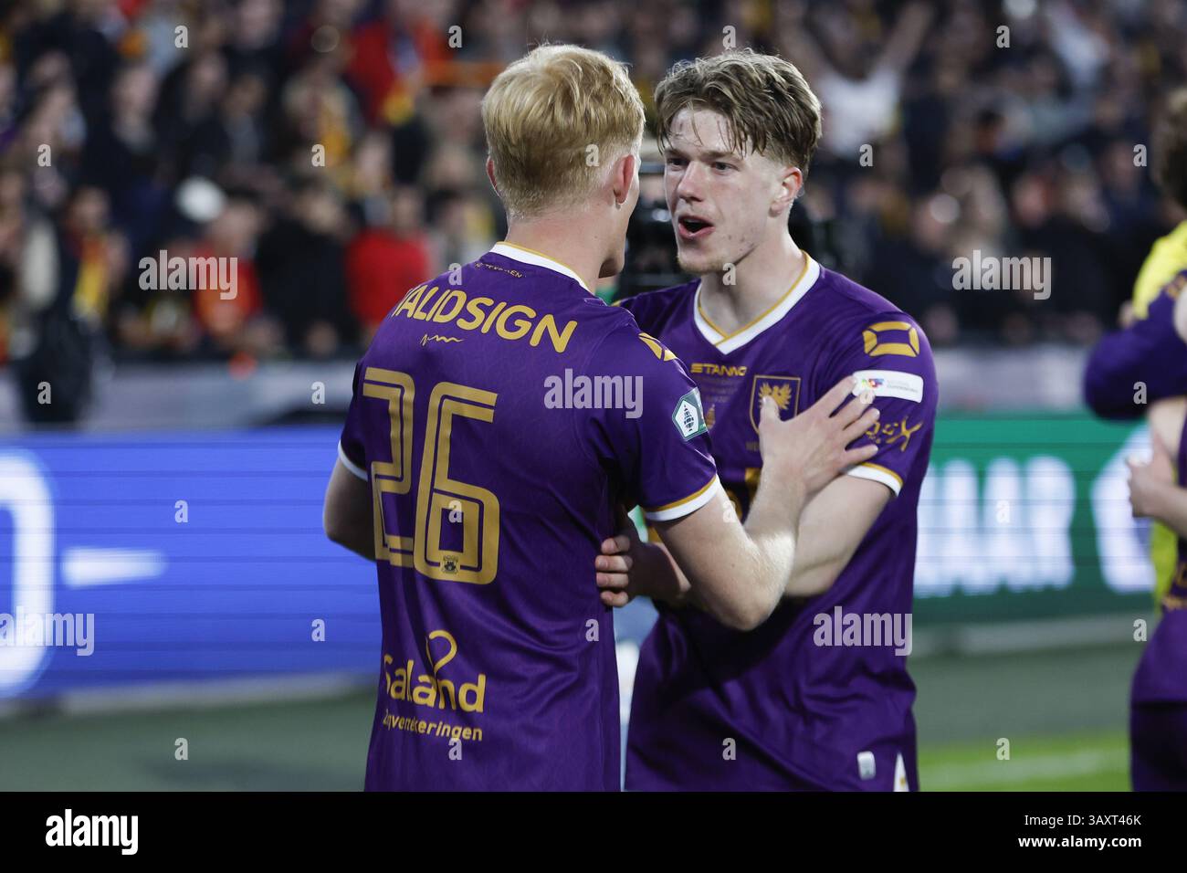 Rotterdam, Netherlands. 21st Apr, 2025. ROTTERDAM, 21-04-2025, Stadium ...