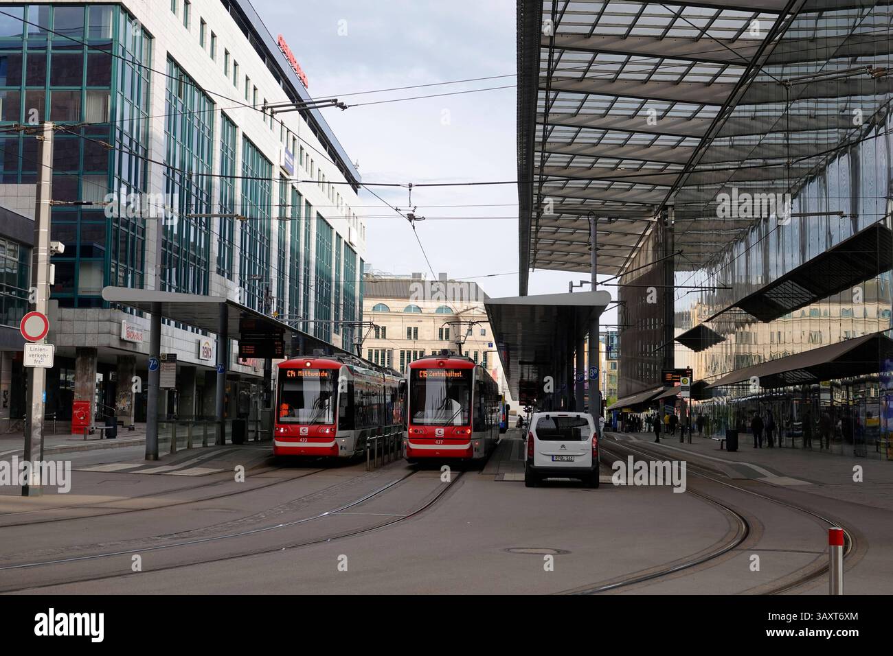 Chemnitz Zentrum 21.04.2025, Chemnitz, Zentrum, Rathaus Chemnitz ...