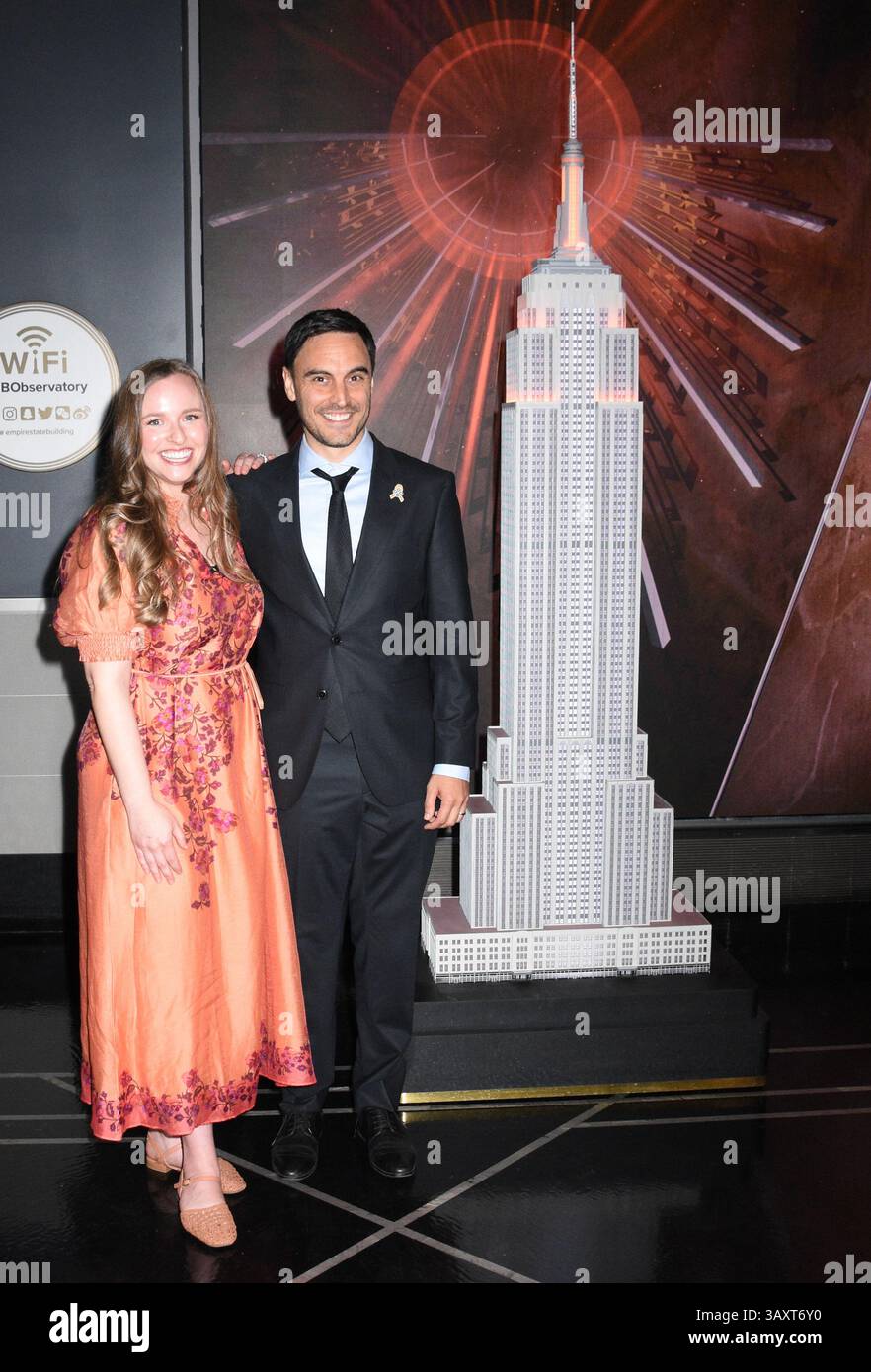 NEW YORK, NY: APRIL 21: Jessi Pasini and Alessio Pasini pictured as The ...