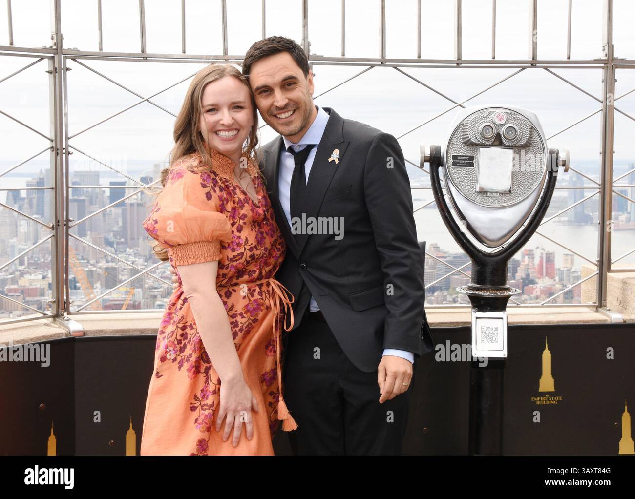 NEW YORK, NY: APRIL 21: Jessi Pasini and Alessio Pasini pictured as The ...