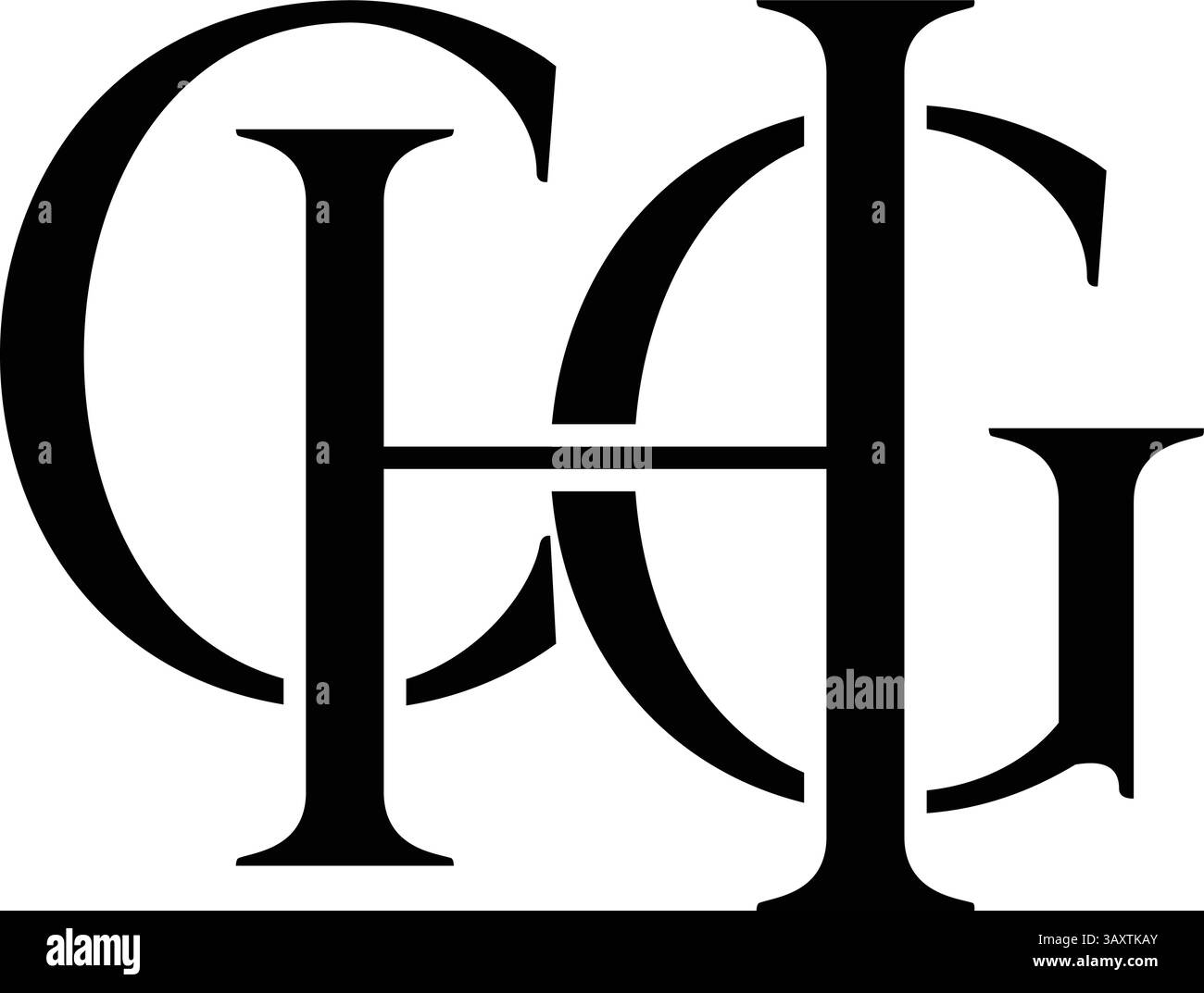 Chg logo design hi-res stock photography and images - Alamy