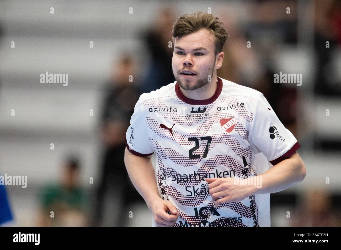 Lund, Sverige. 21st Apr, 2025. 250421 Lugis Måns Simonsson under ...