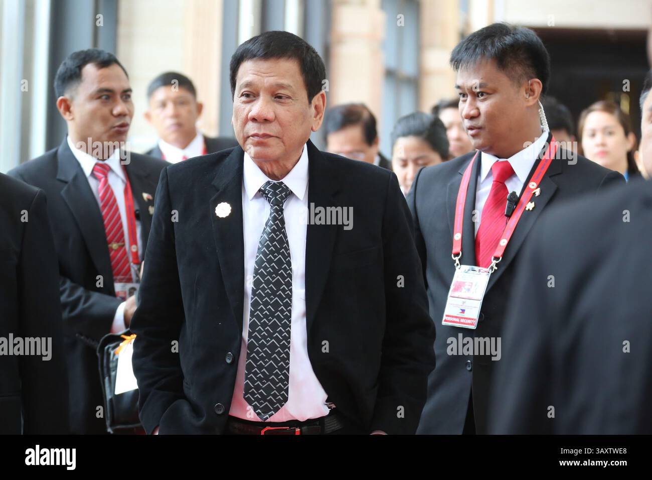 September 7, 2016 - Vientiane, Laos - Philippine President Rodrigo ...