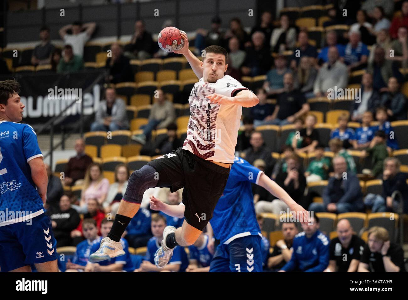 Lund, Sverige. 21st Apr, 2025. 250421 Lugis Leonard Gegaj under ...