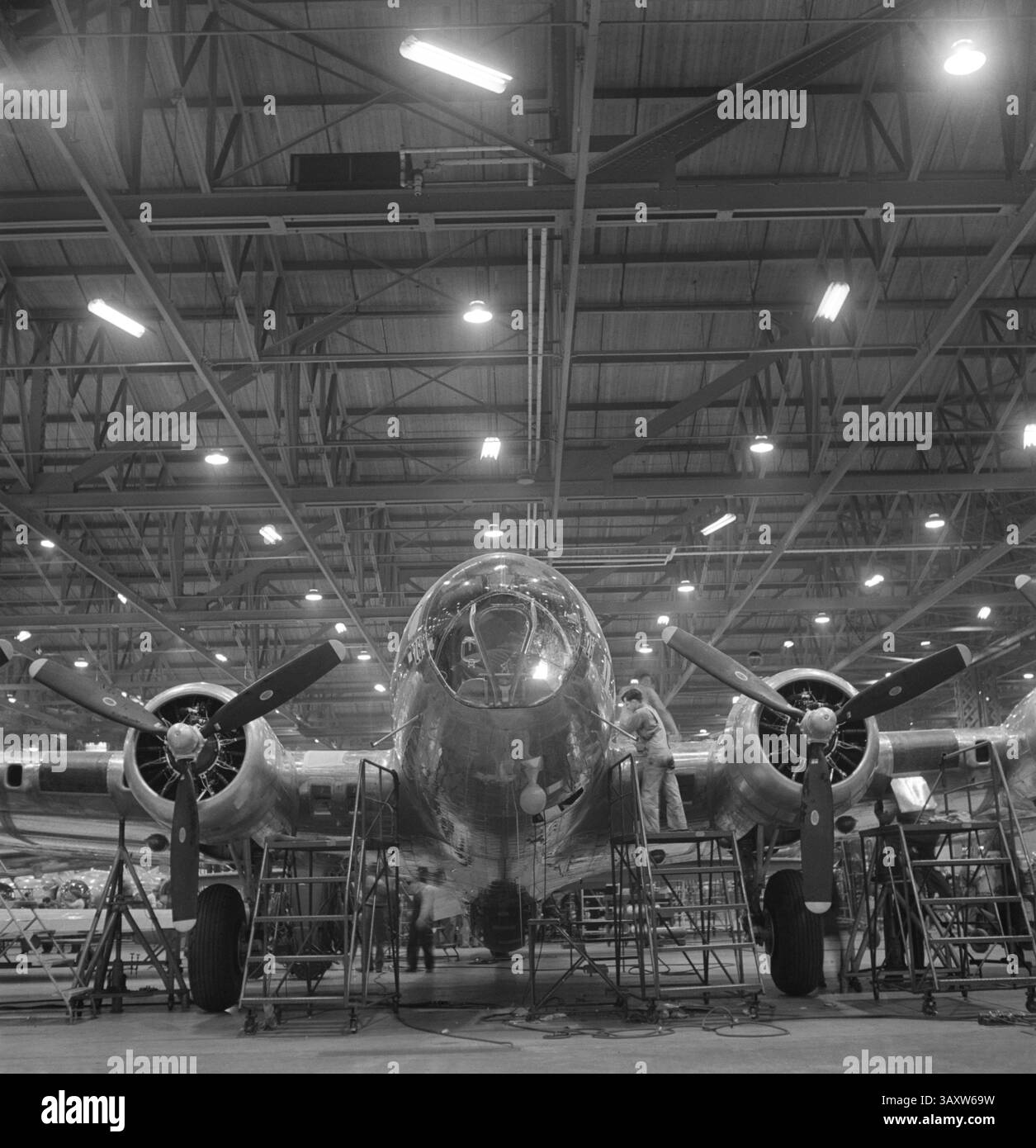 Boeing plant wwii Black and White Stock Photos & Images - Alamy
