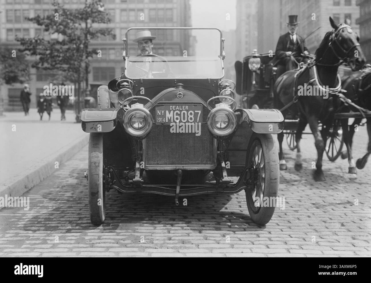 August 3, 2016 - George Grantham Bain, Driving a Stutz Passenger Car ...