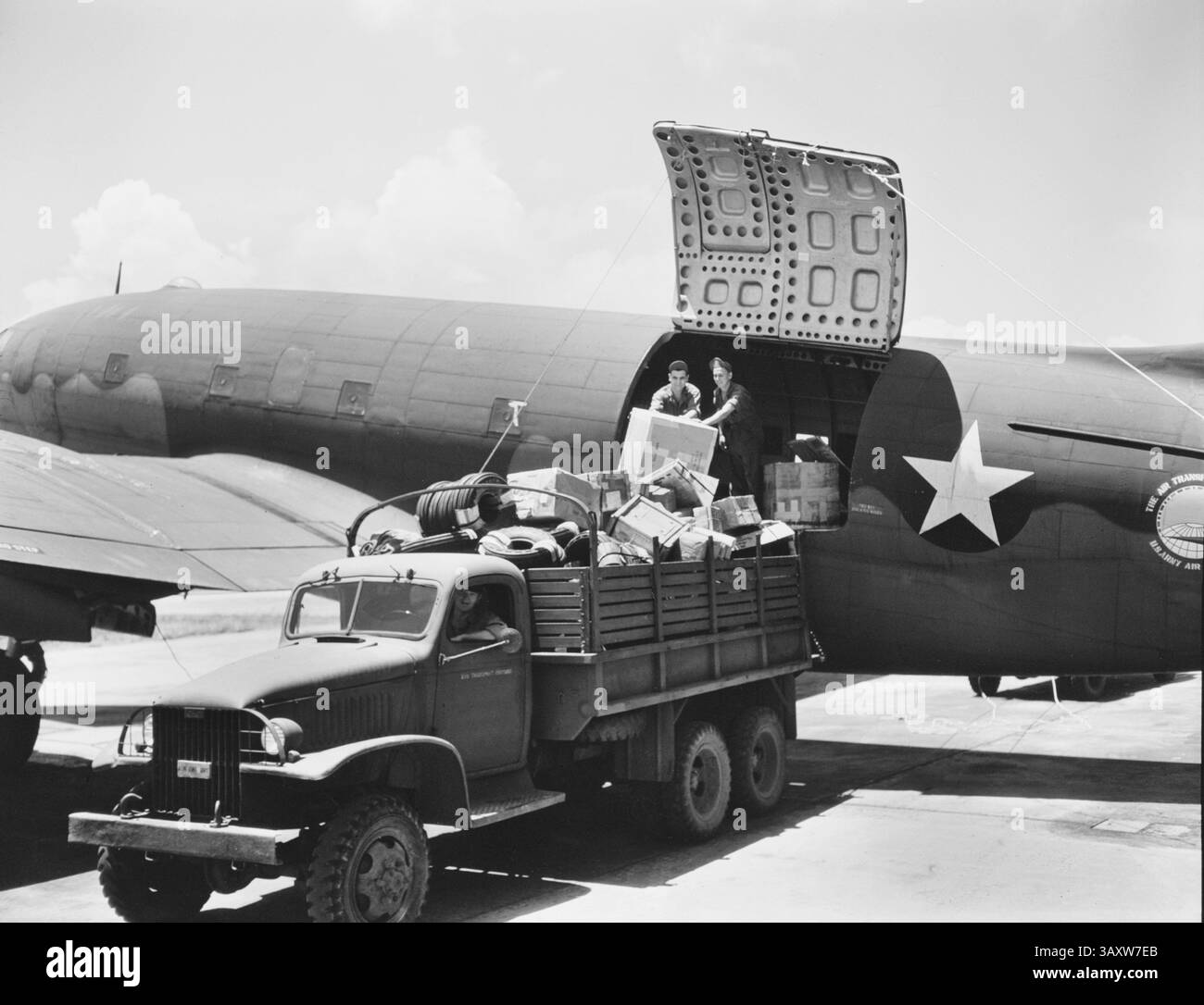 October 21, 2016 - U.S. Army Air Transport Command Airplane Being ...