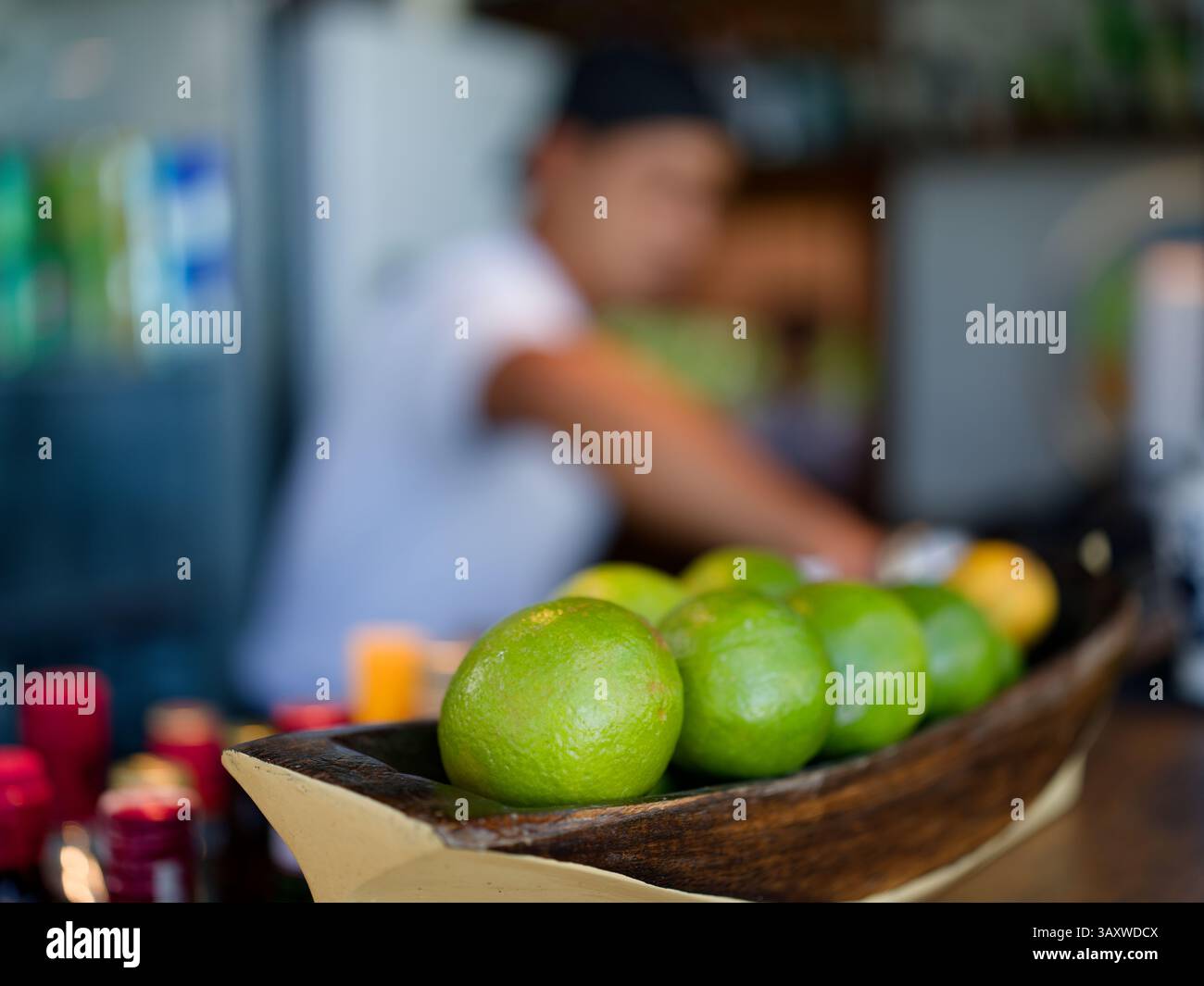 Shallow focus photo taken in a bar in Sao Paulo Brazil Stock Photo - Alamy