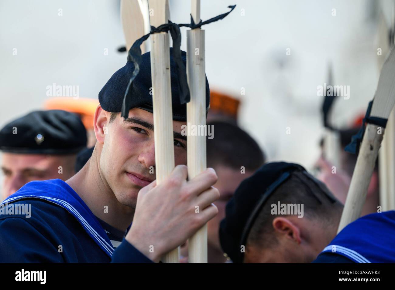 Croatia, Opuzen, 210425. The 24th Croatian Festival of Zudija was held ...