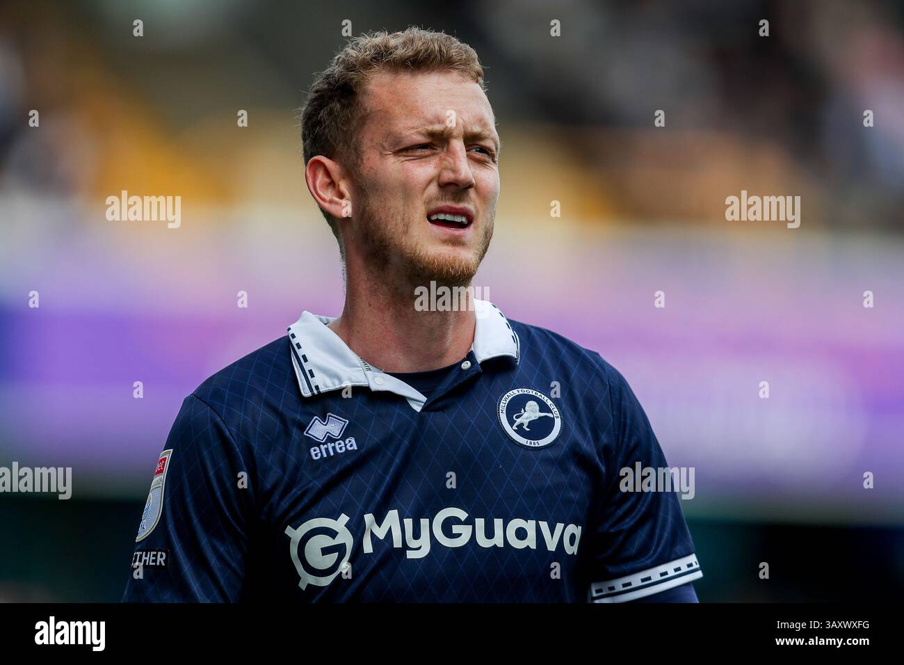George Saville of Millwall looks on during the Sky Bet Championship ...