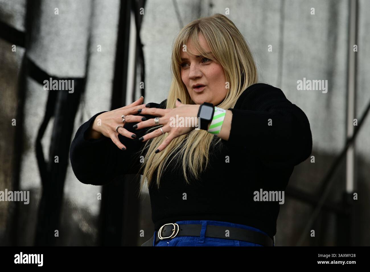 LONDON, ENGLAND - APRIL 21 2025: Chloe Matthews is a British Language ...
