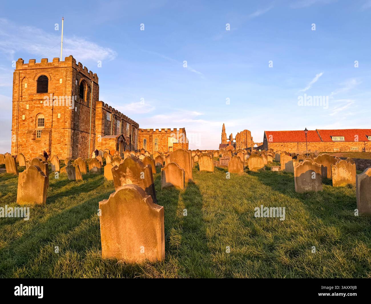 St Mary's Church in Whitby North Yorkshire England Stock Photo - Alamy