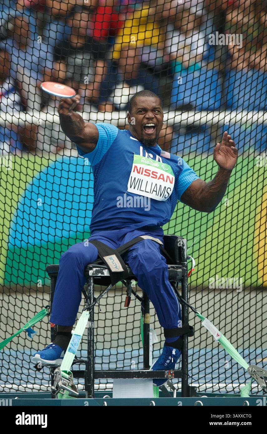 Sep 10, 2016 - Rio de Janeiro, Brazil - Johnnie Williams USA Men's ...