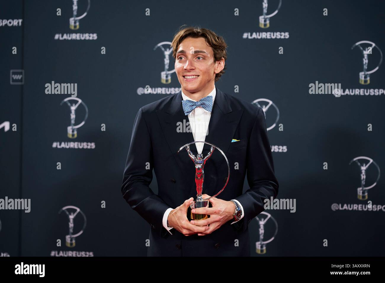 Madrid. Spain. 20250421, Mondo Duplantis named Sportsman of the Year ...