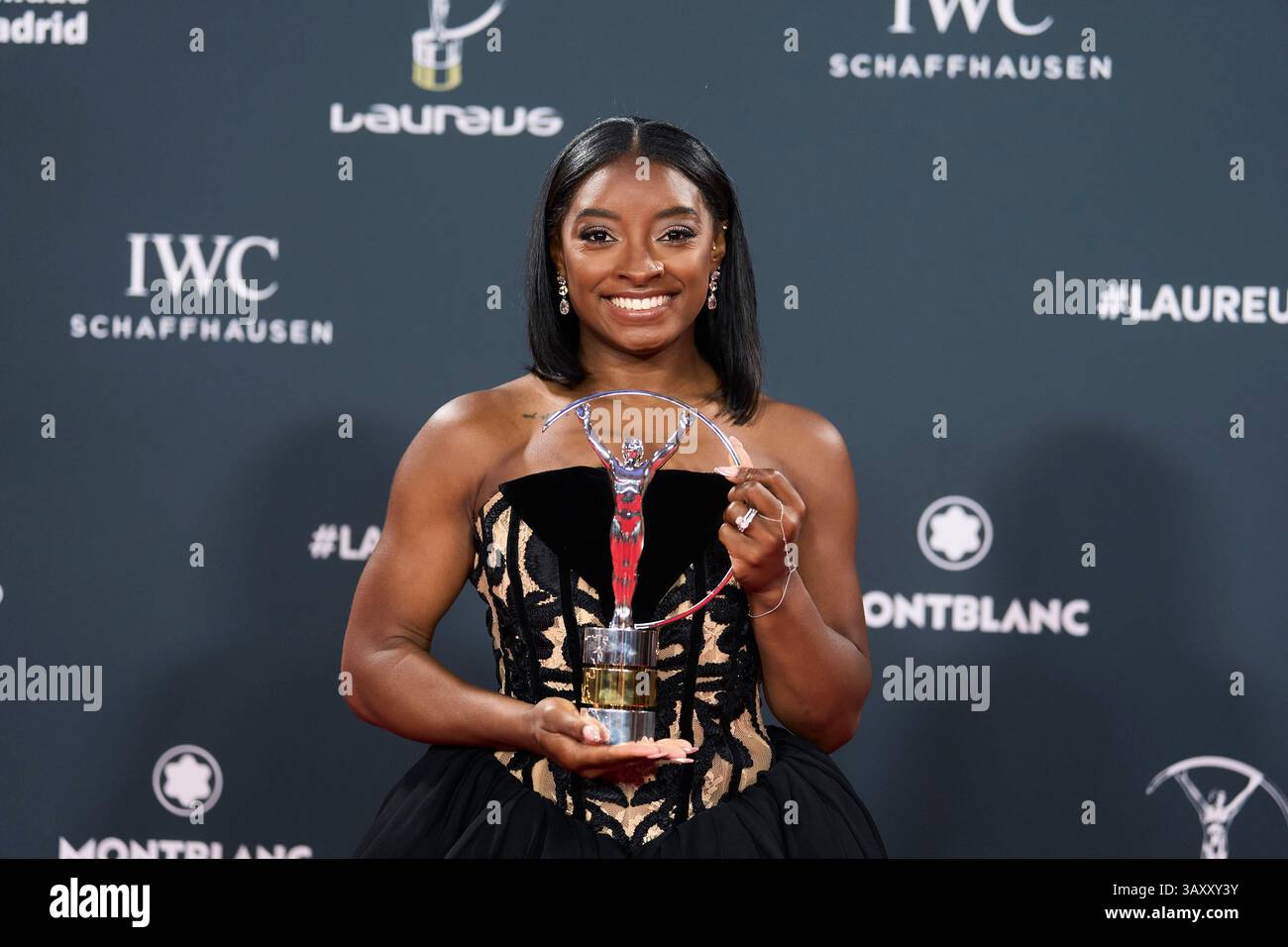 Madrid. Spain. 20250421, Simone Biles Sportswoman of the Year Award ...