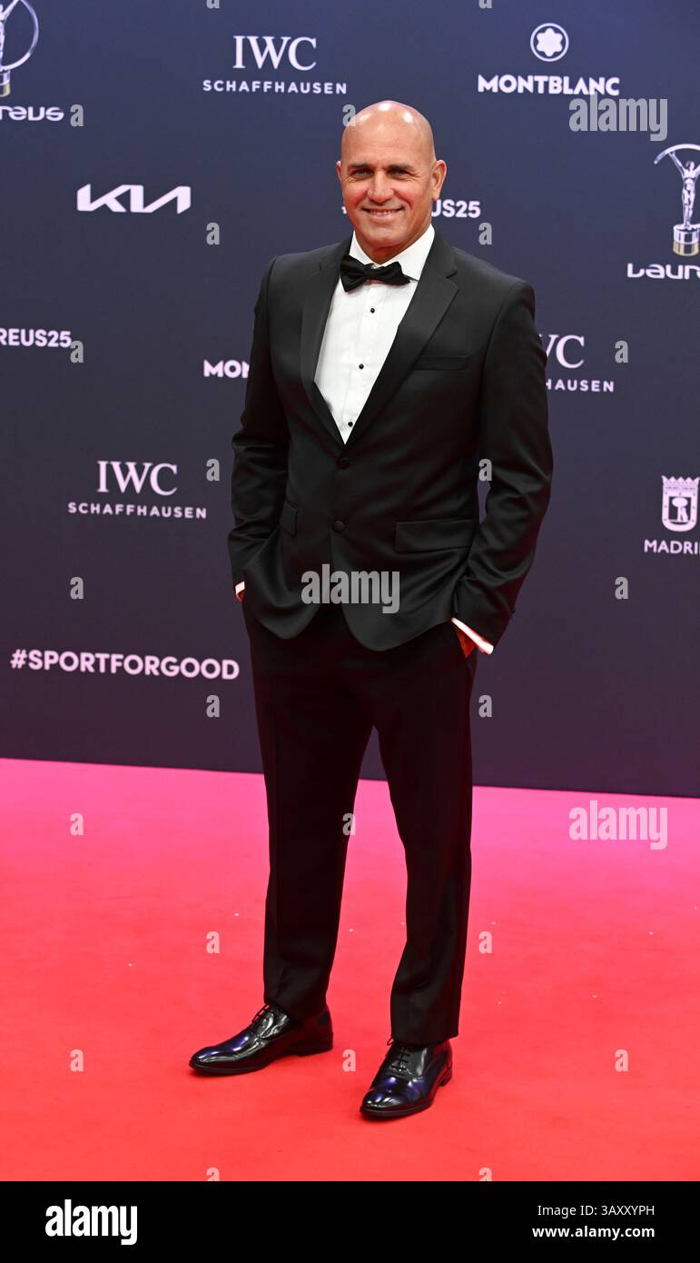 Kelly Slater during the Laureus 2025 Awards ceremony held at the ...