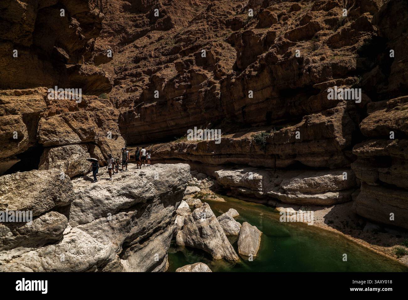 April 20, 2025, South Sharqiyah Governorate, Istanbul, Oman: Tourists ...