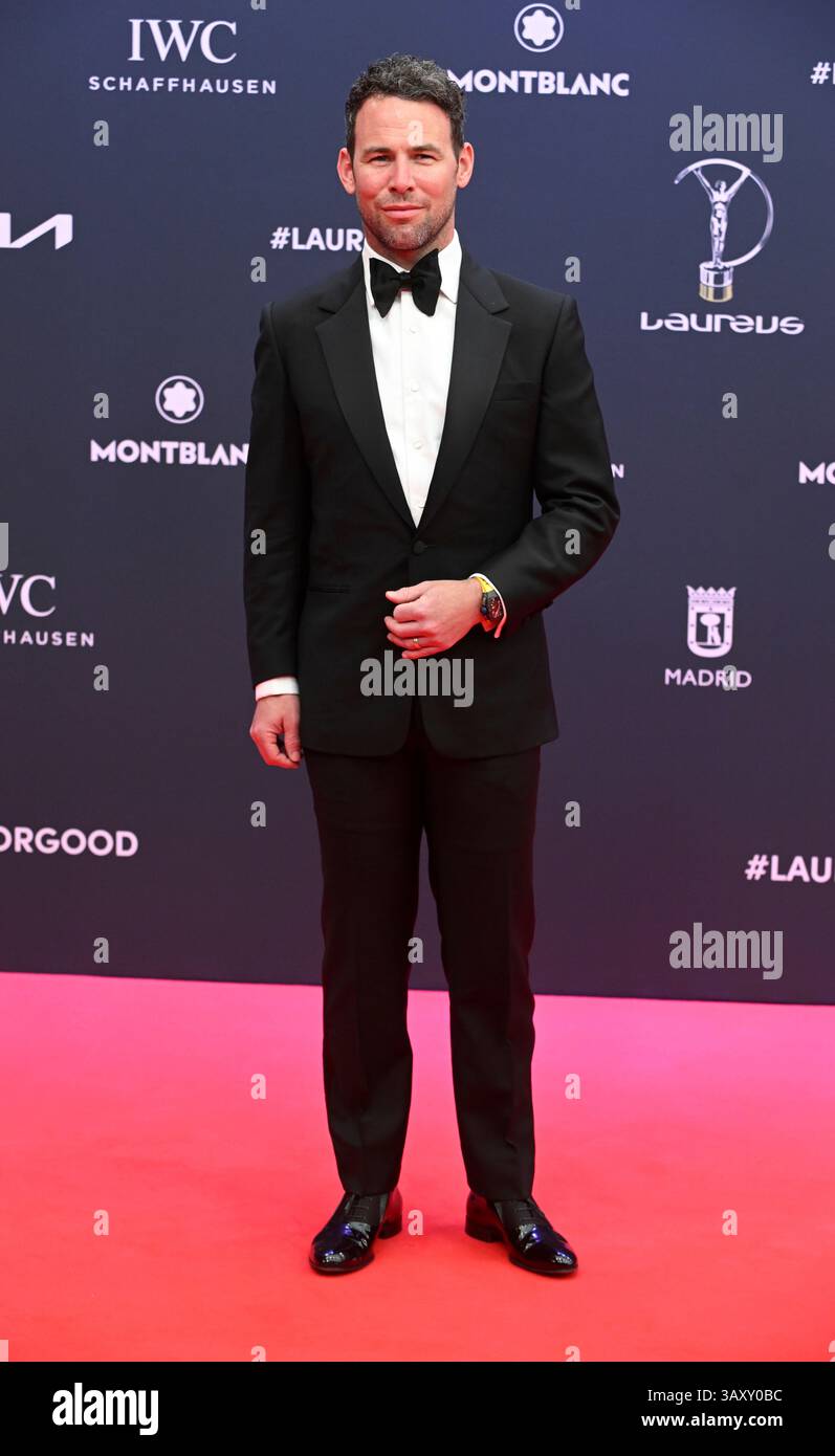 Mark Cavendish during the Laureus 2025 Awards ceremony held at the ...