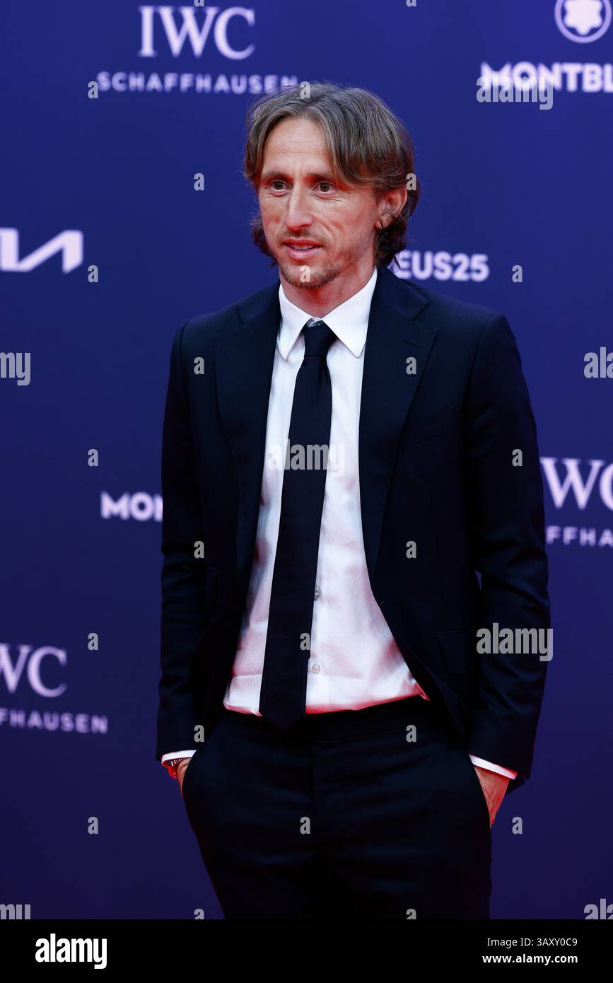 Luka Modric during the Laureus World Sports Awards Madrid 2025 at ...