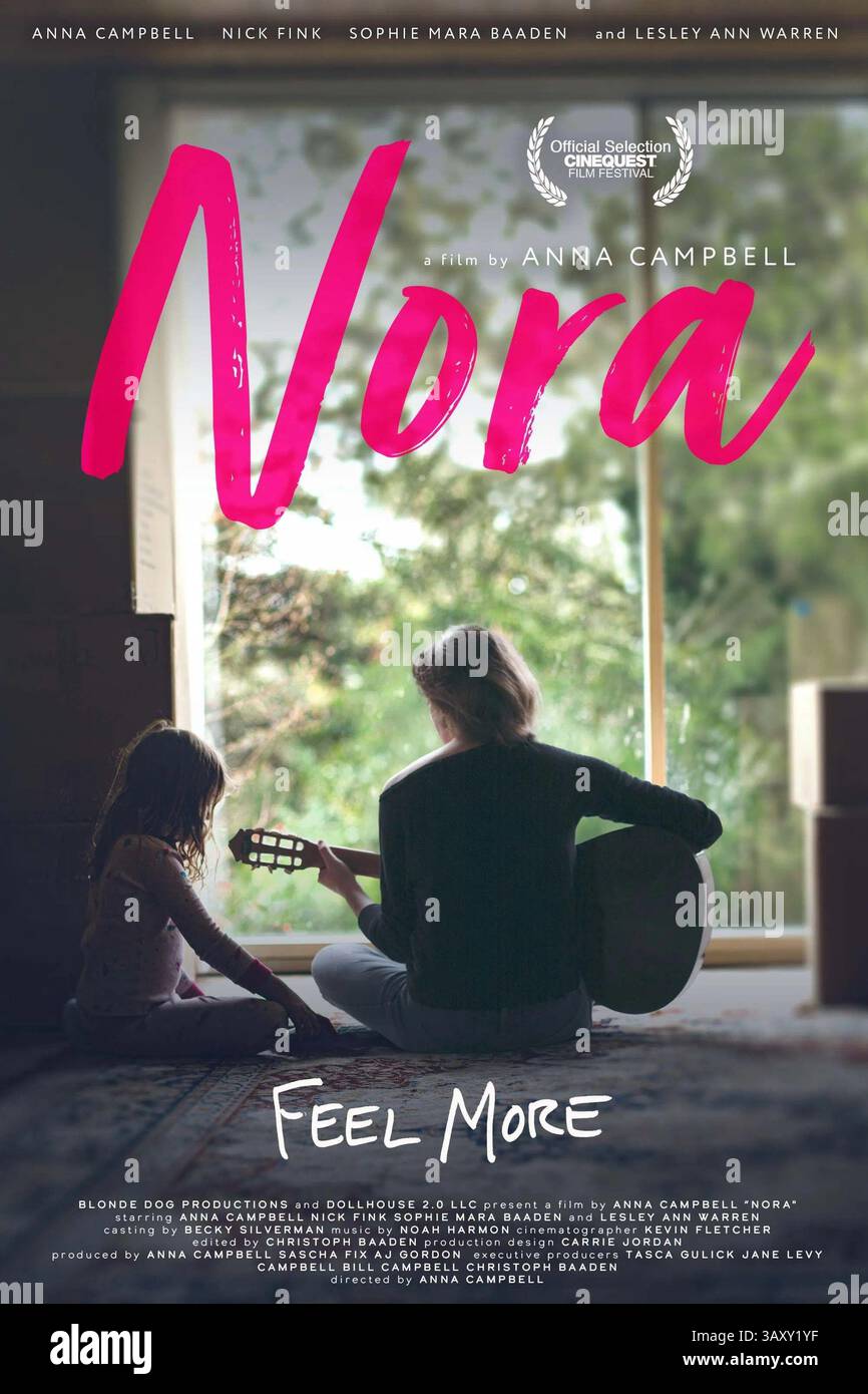 NORA, poster, from left: Sophie Mara Baaden, Anna Campbell, 2025. © Blonde Dog Productions ...