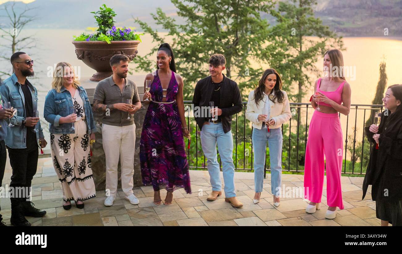 MILLION DOLLAR SECRET, from left: contestants Corey Niles, Lauren ...