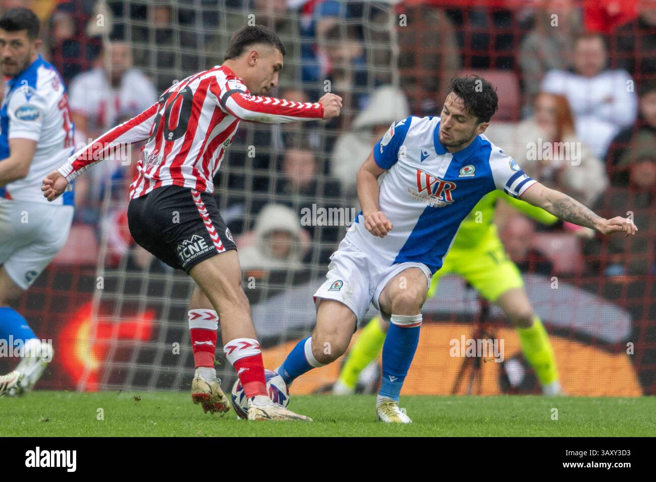 Sunderland on Monday 21st April 2025. Sunderland's Milan Aleksic ...