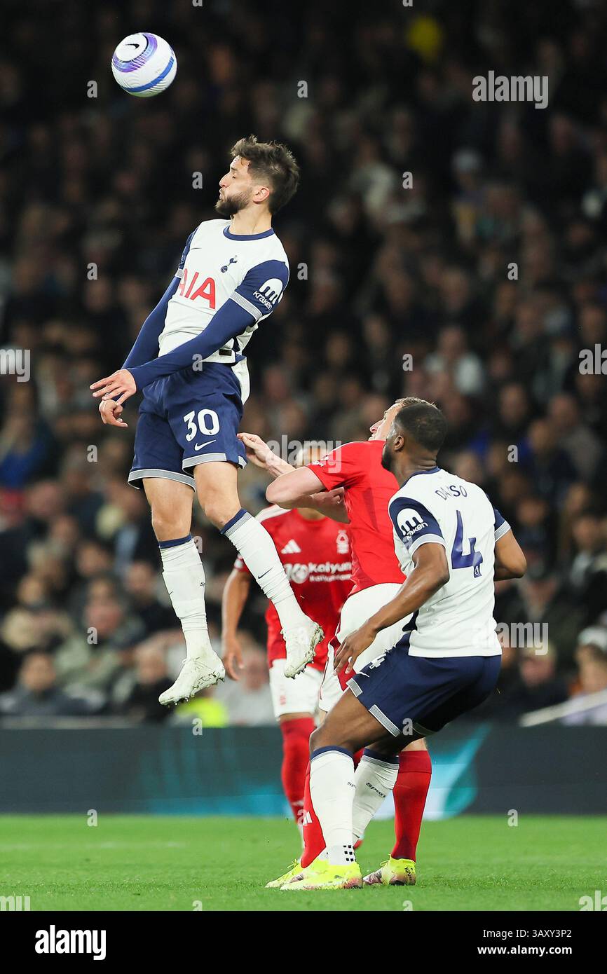 Tottenham Hotspur Stadium, London, UK. 21st Apr, 2025. Premier League Football, Tottenham ...