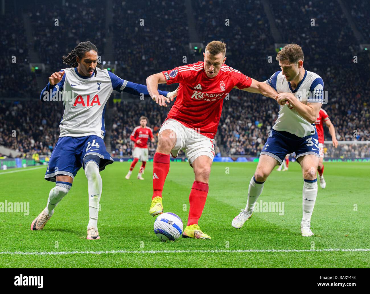 London, UK. 21st Apr, 2025. Tottenham Hotspur Stadium London, England ...
