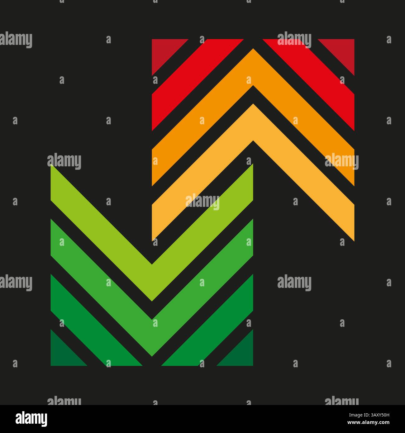 Vibrant green command line interface Stock Vector Images - Alamy