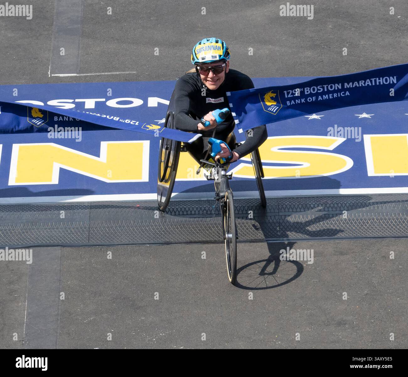 April 21, 2025 Boston, Massachusetts, United States. Marcel Hug of ...