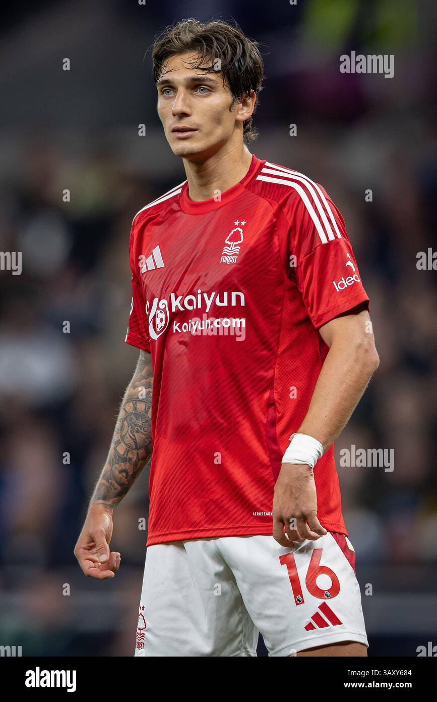 London, United Kingdom on 21 April 2025 . Nicolás Domínguez (16) of ...