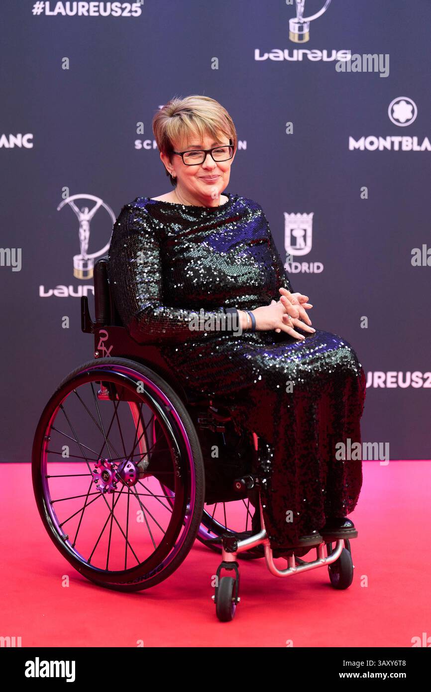 Madrid. Spain. 20250421, Tanni Grey-Thompson attends 25th Anniversary ...