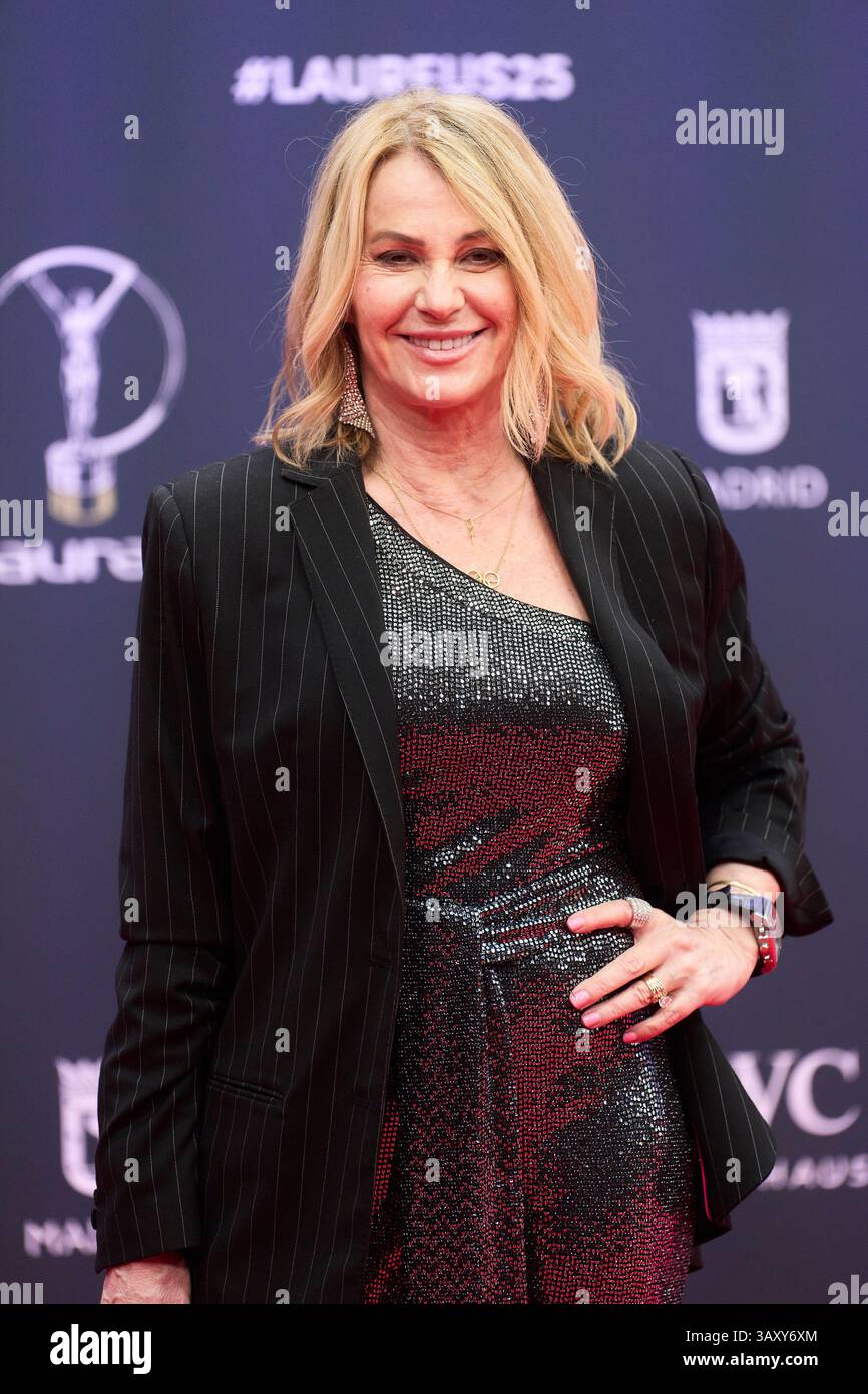 Madrid. Spain. 20250421, Nadia Comaneci attends 25th Anniversary ...