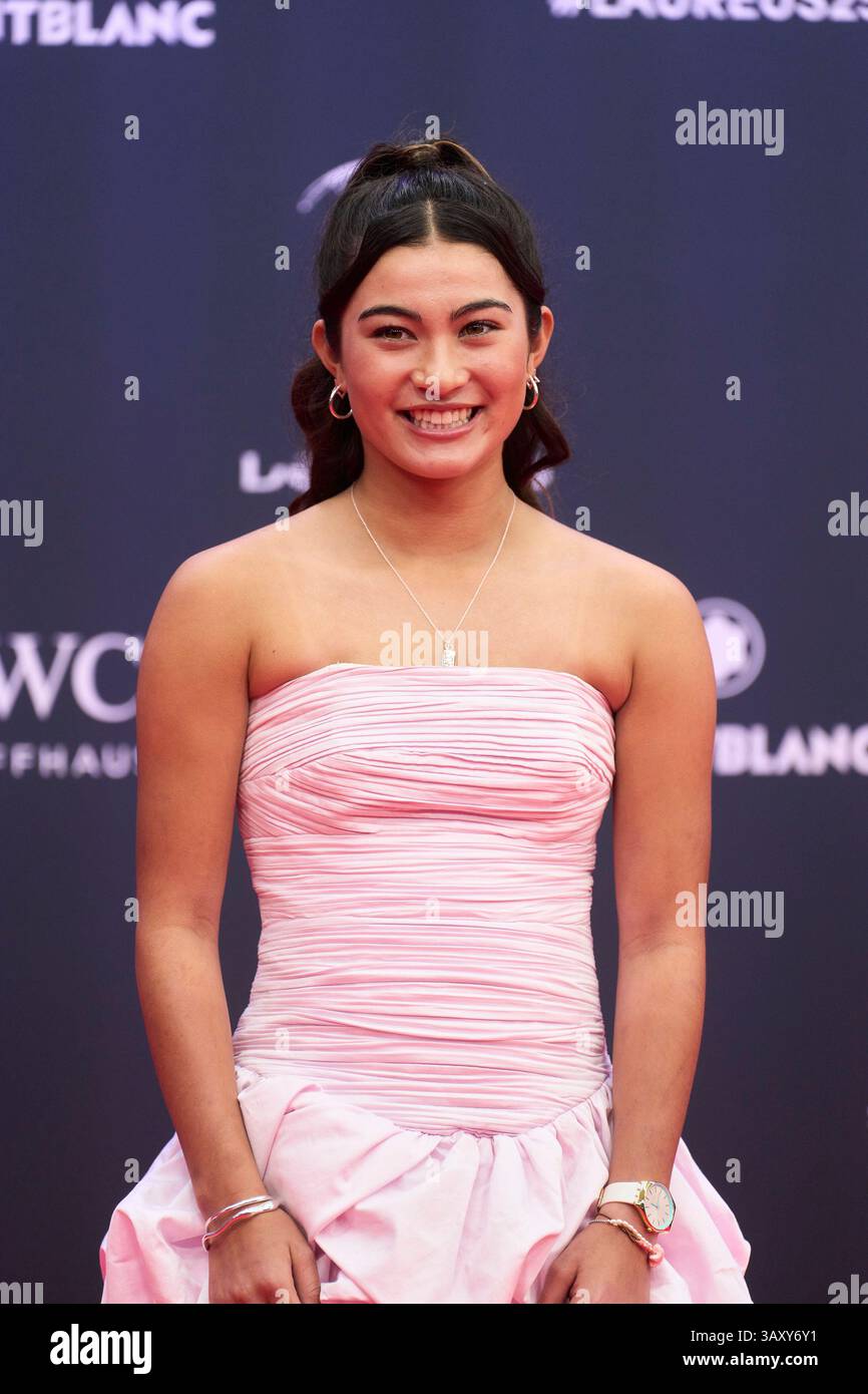 Madrid. Spain. 20250422, Arisa Trew attends 25th Anniversary Laureus ...