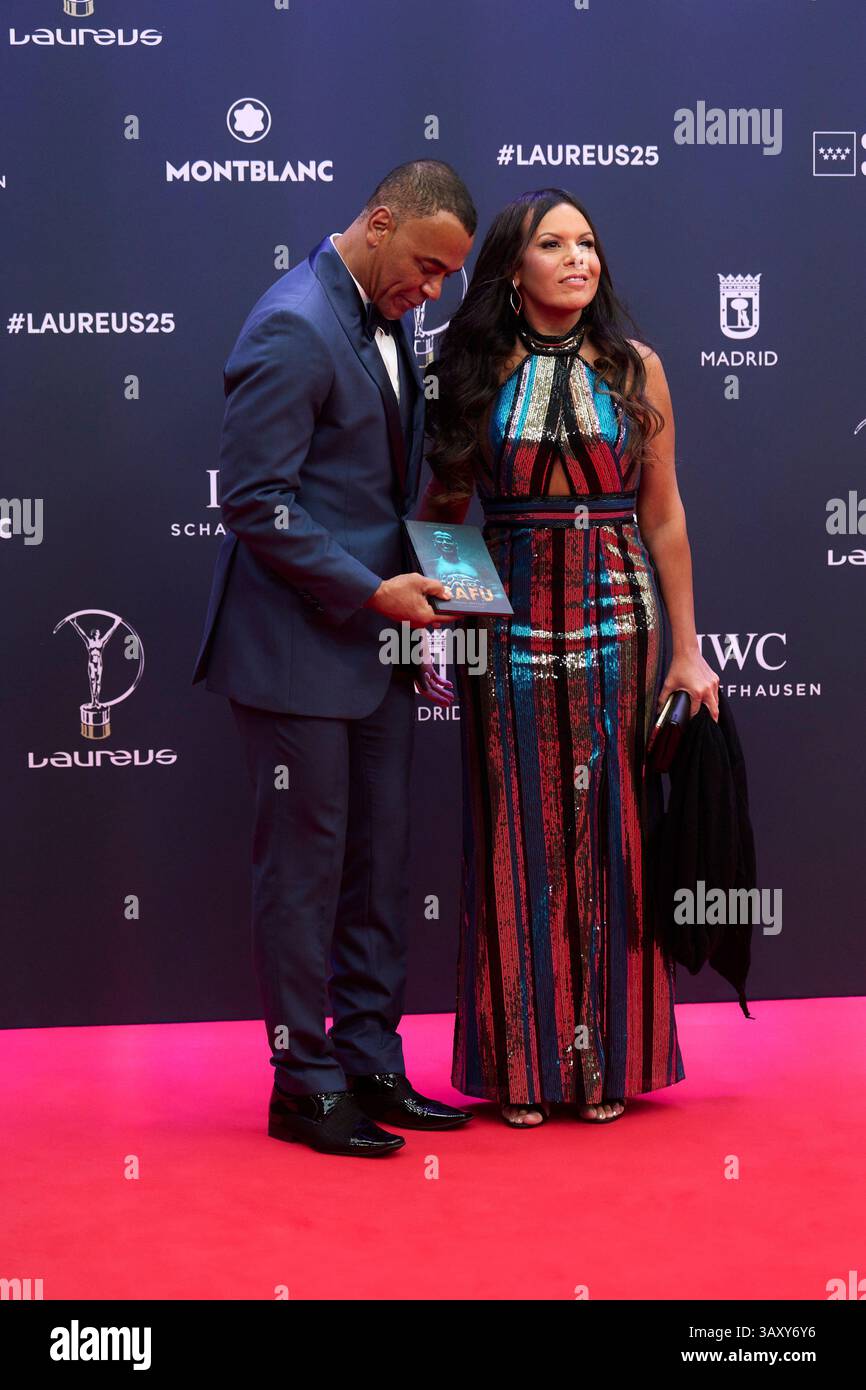 Madrid. Spain. 20250422, Marcos Evangelista de Morais ‘Cafu’ attends ...