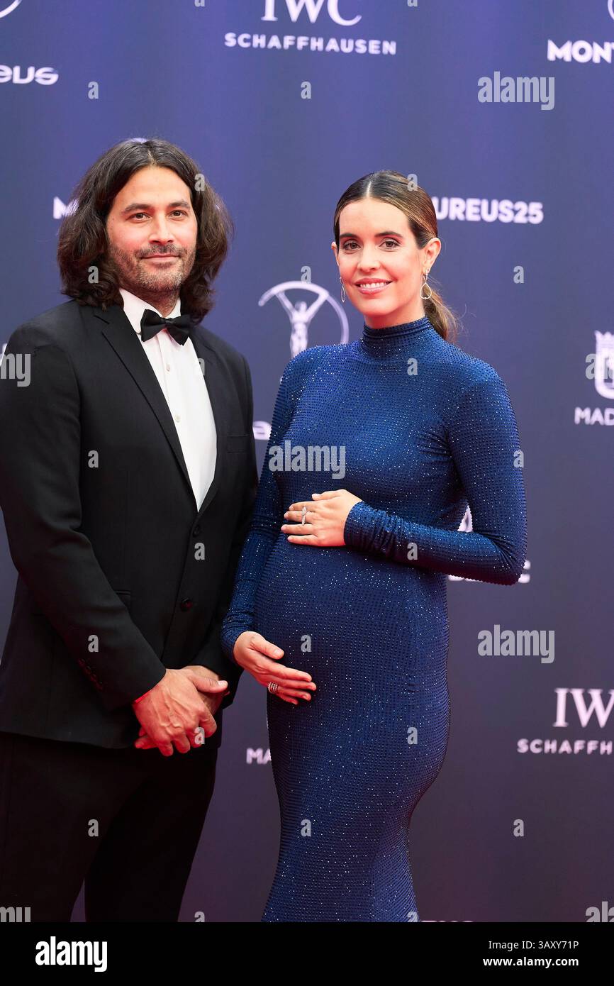 Madrid. Spain. 20250422, Ona Carbonell, Pablo Ibanez attends 25th ...