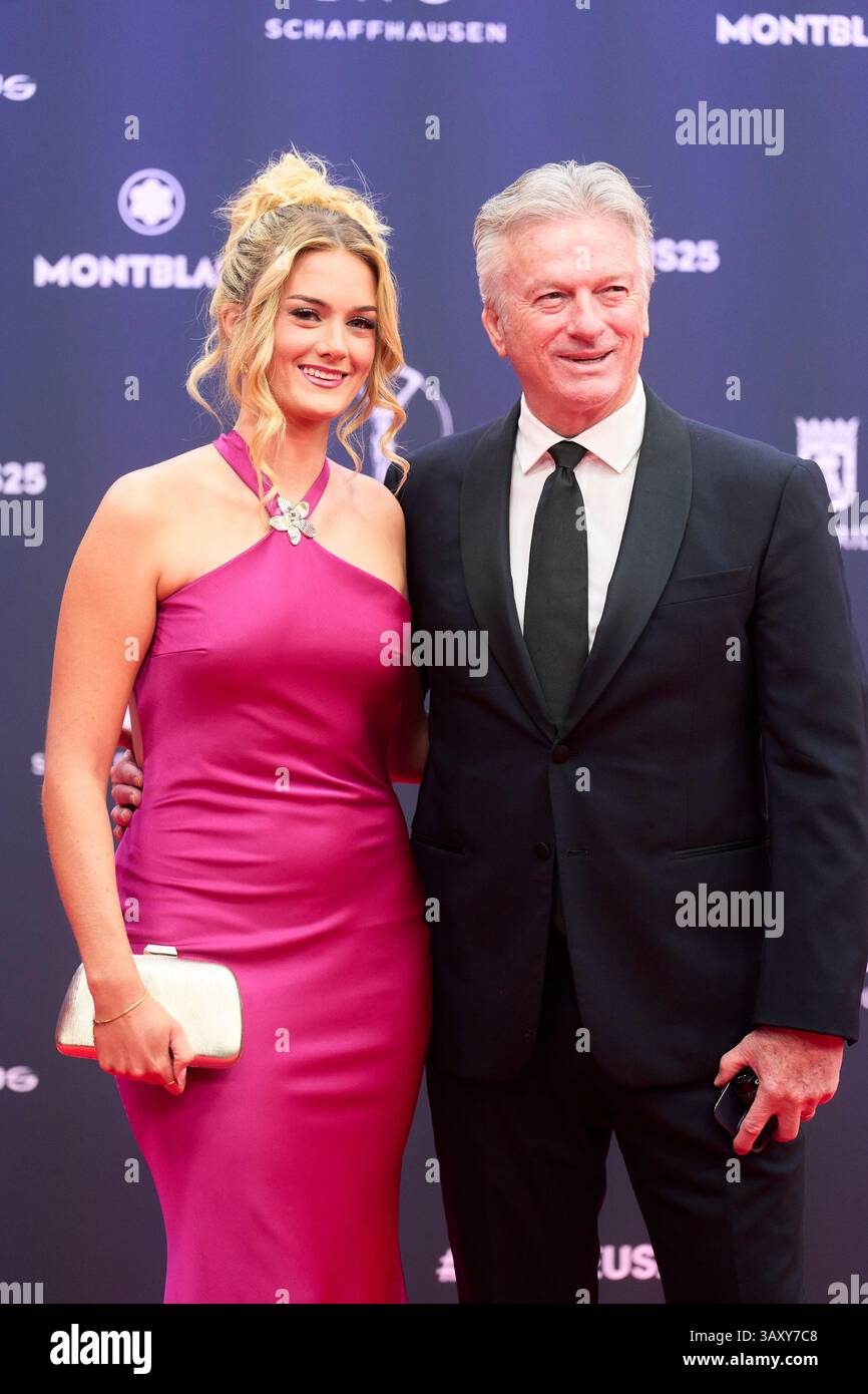 April 21, 2025, Madrid, Madrid, Spain: Lynette Waugh, Steve Waugh ...