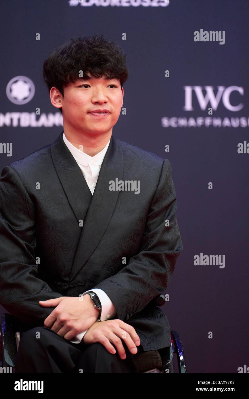 April 21, 2025, Madrid, Madrid, Spain: Qu Zimao attends 25th ...