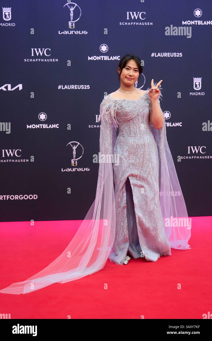 April 21, 2025, Madrid, Madrid, Spain: Jiang Yuyan attends 25th ...