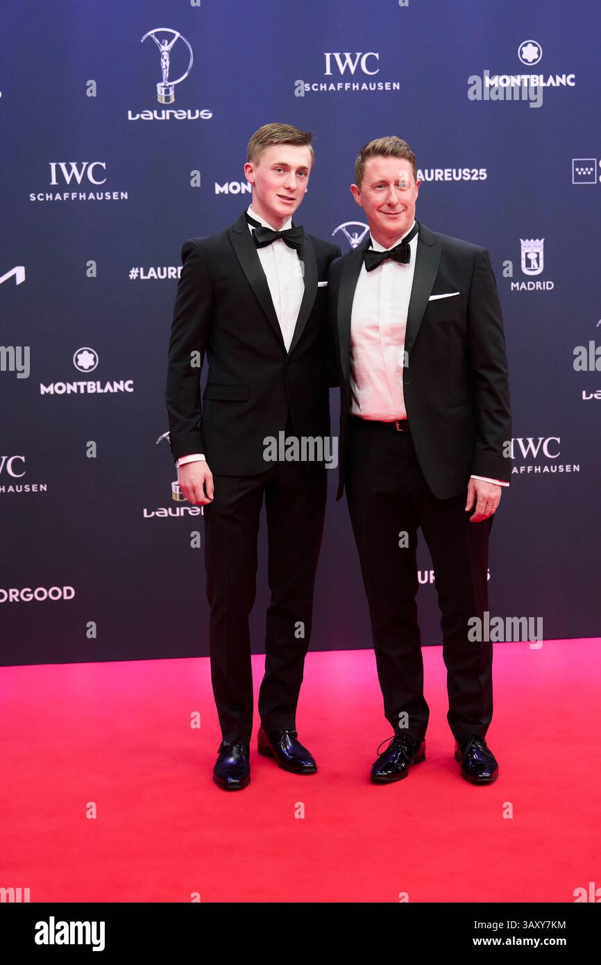 April 21, 2025, Madrid, Madrid, Spain: Leighton Griffiths attends 25th ...