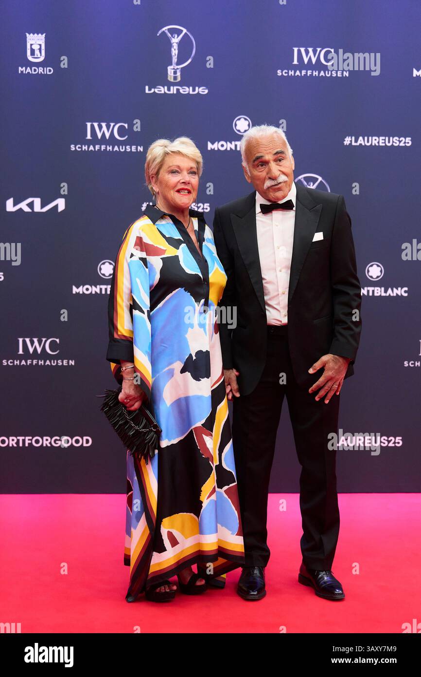 April 21, 2025, Madrid, Madrid, Spain: Mansour Bahrami, Frederique ...