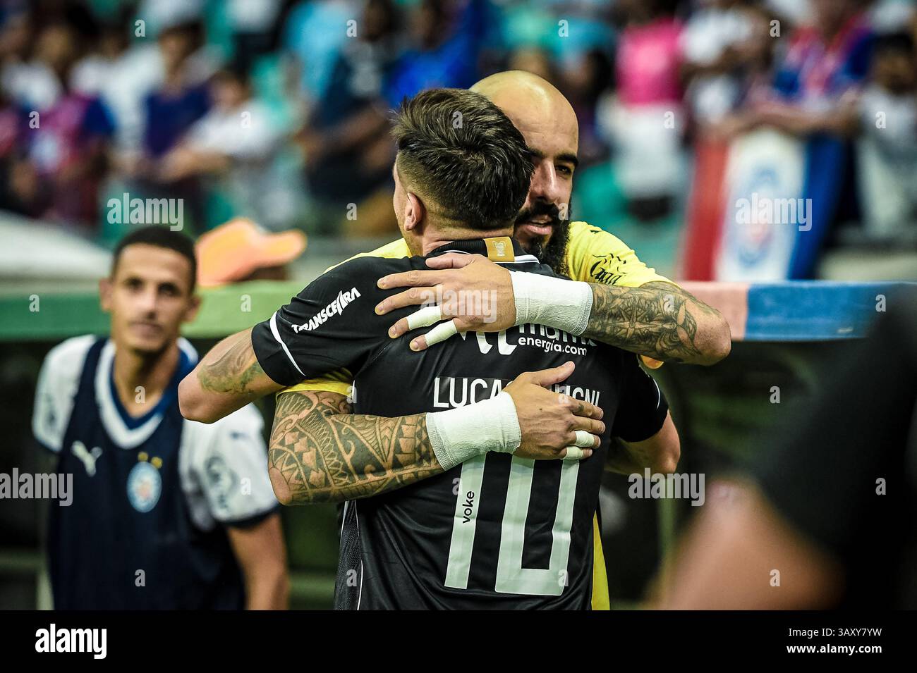 Salvador, Brazil. 21st Apr, 2025. Match between Bahia x Ceará held at ...
