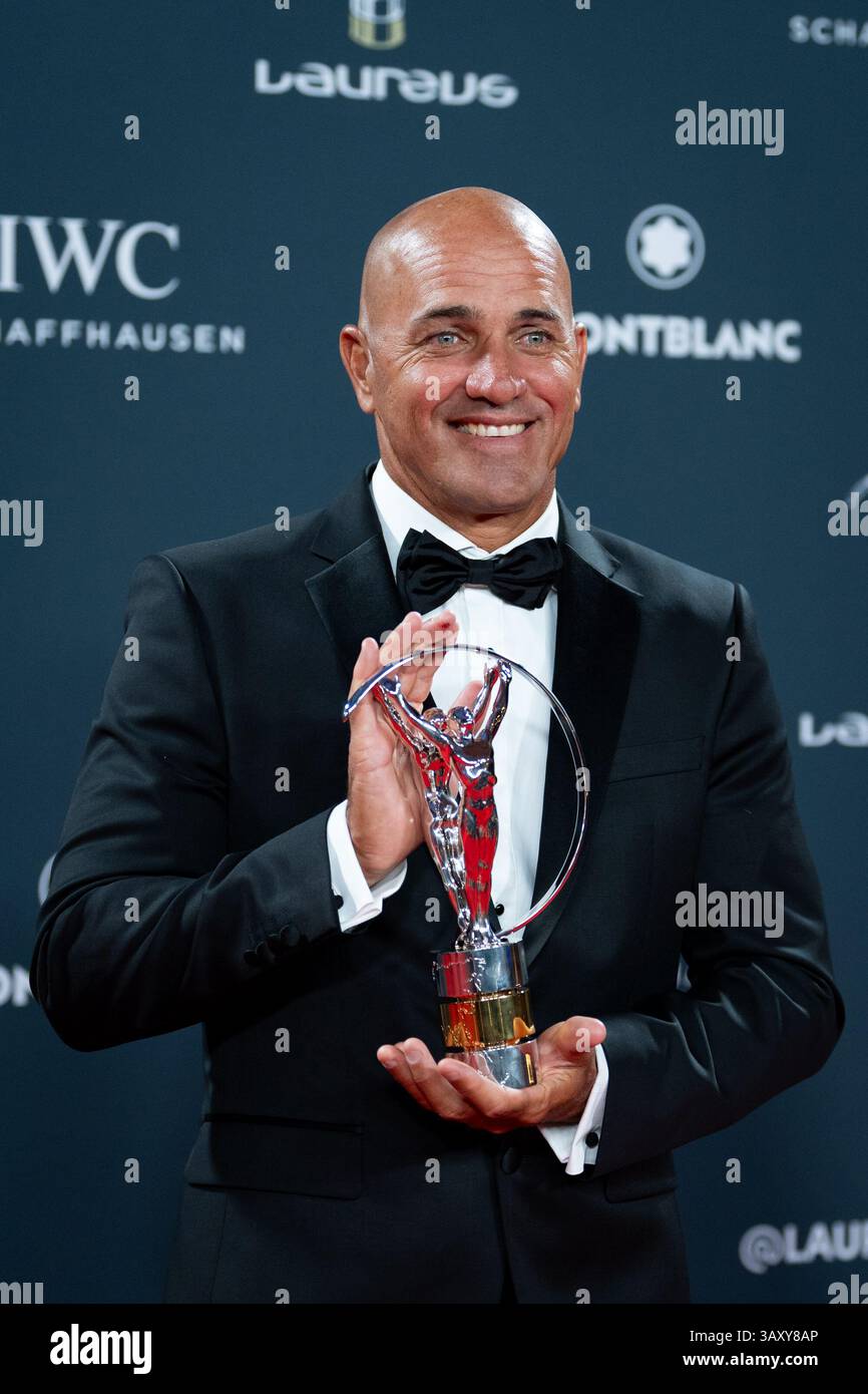 Madrid, Madrid, Spain. 21st Apr, 2025. Kelly Slater attends the red ...