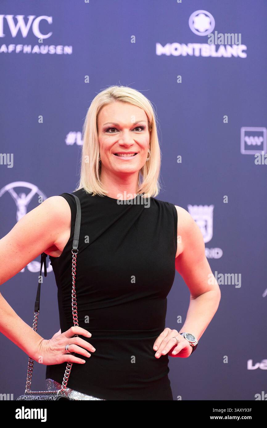Maria Hofl-Riesch attends 25th Anniversary Laureus World Sports Awards ...