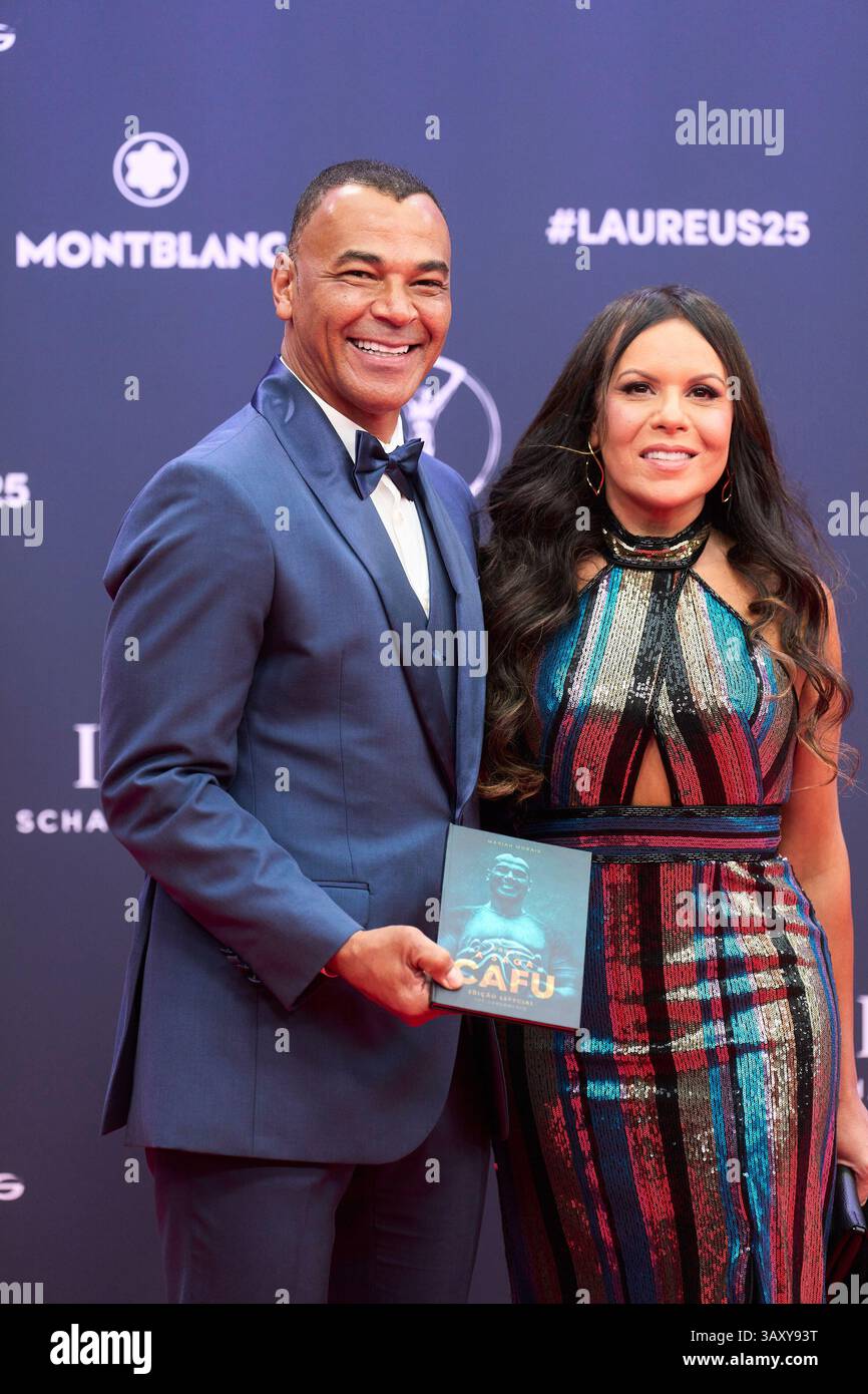 Marcos Evangelista de Morais 'Cafu' attends 25th Anniversary Laureus ...