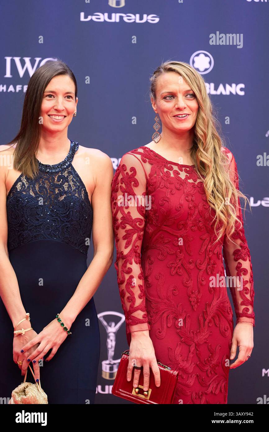 Jennifer Pareja, Laura Ester attends 25th Anniversary Laureus World ...