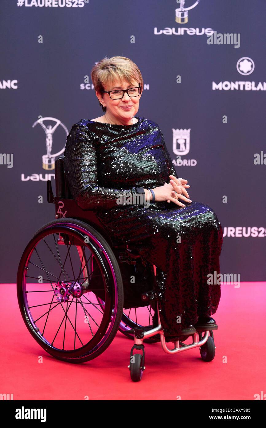 Tanni Grey-Thompson attends 25th Anniversary Laureus World Sports ...