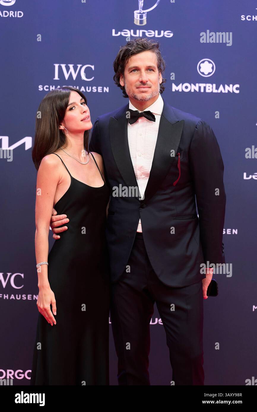 Feliciano Lopez, Sandra Gago attends 25th Anniversary Laureus World ...